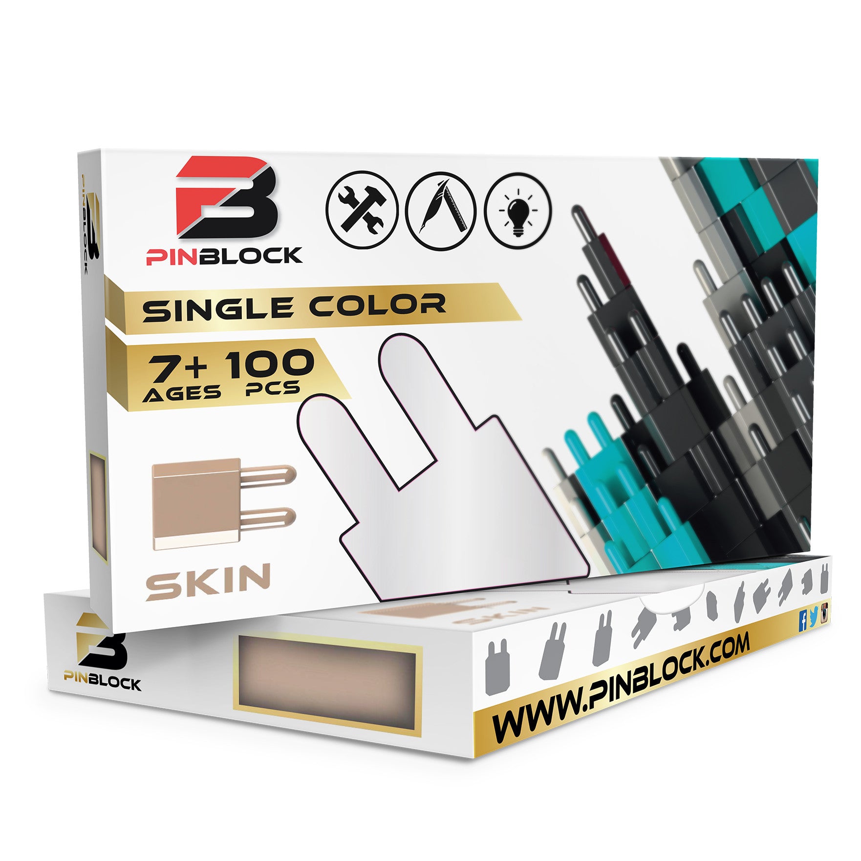 Single Color Packs - Pinblock